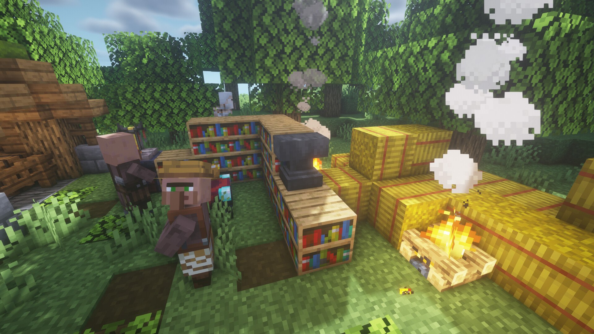 Minecraft Villagers Market Minecraft Map