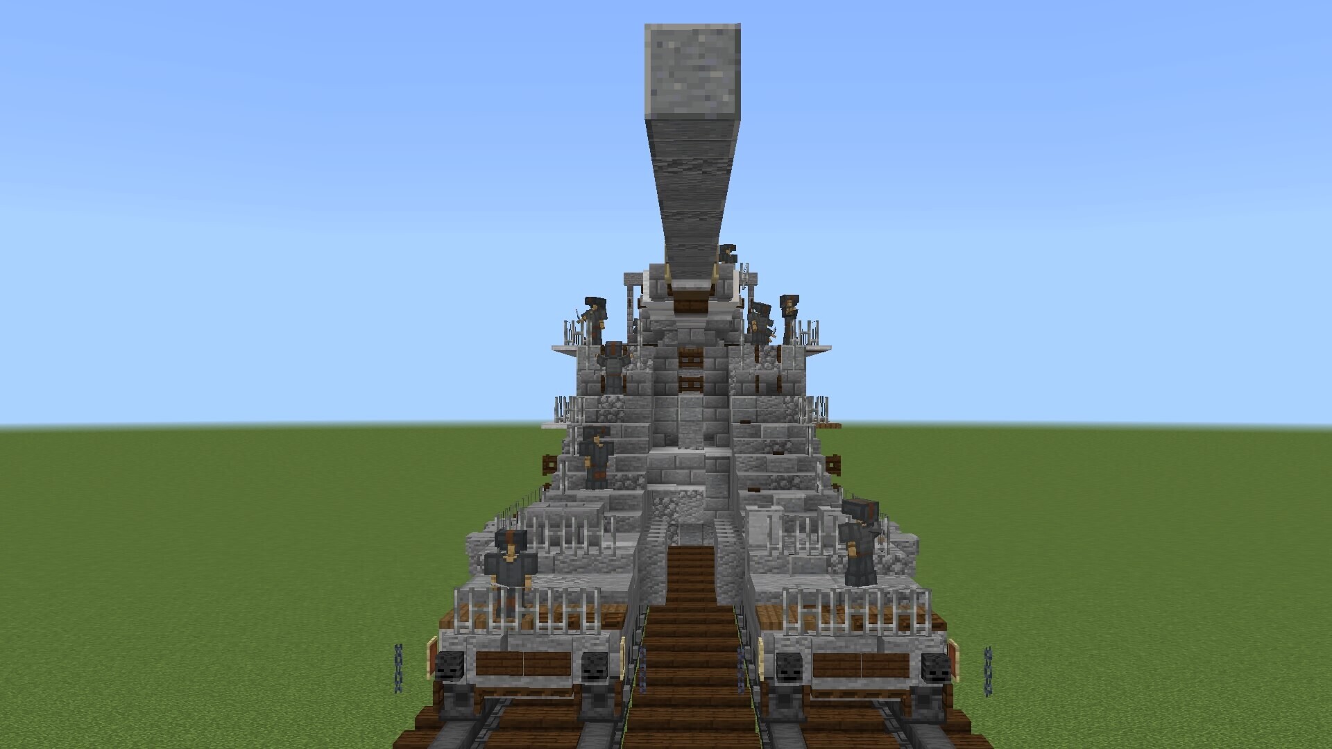 Schwerer Gustav Railway Gun redo (1.5:1) Minecraft Map