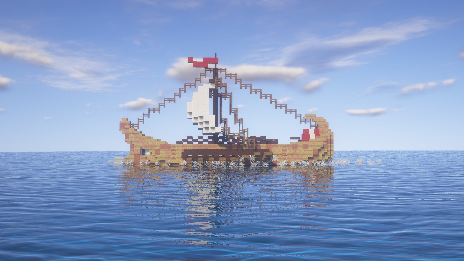 Hellenic Galley Minecraft Map