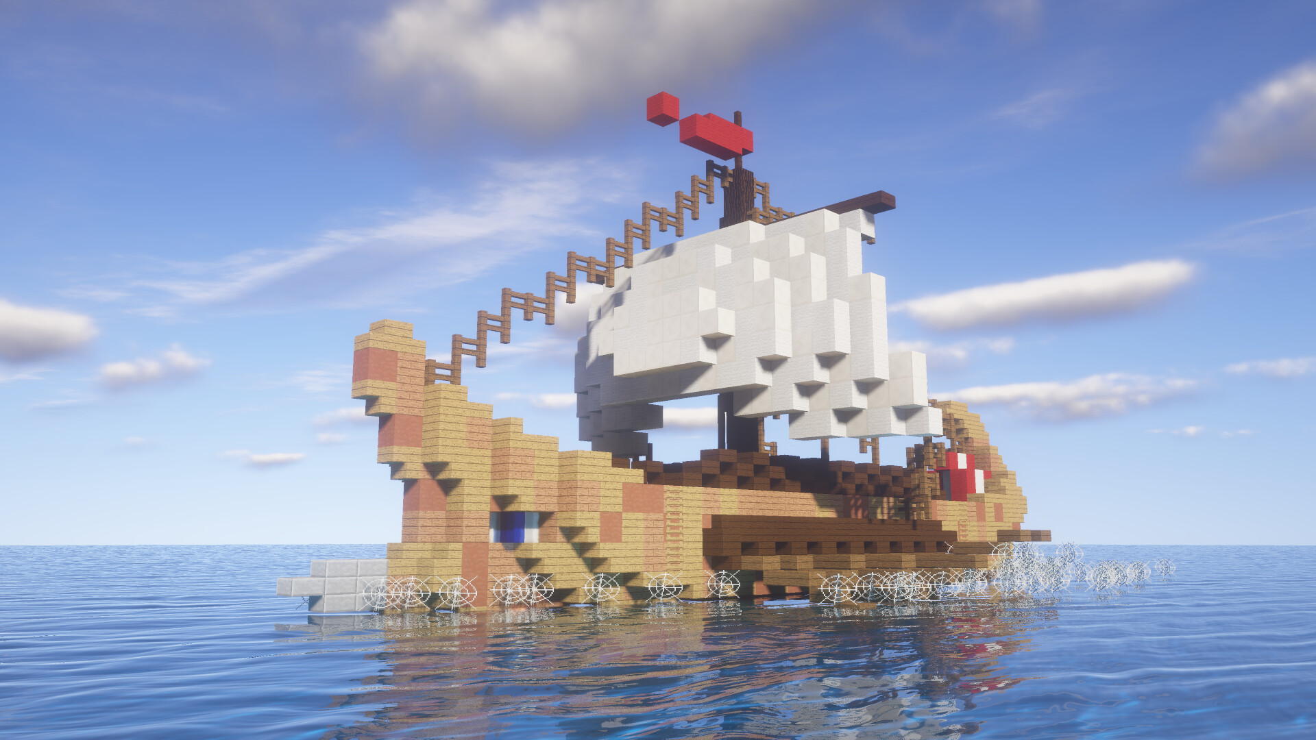 Hellenic Galley Minecraft Map