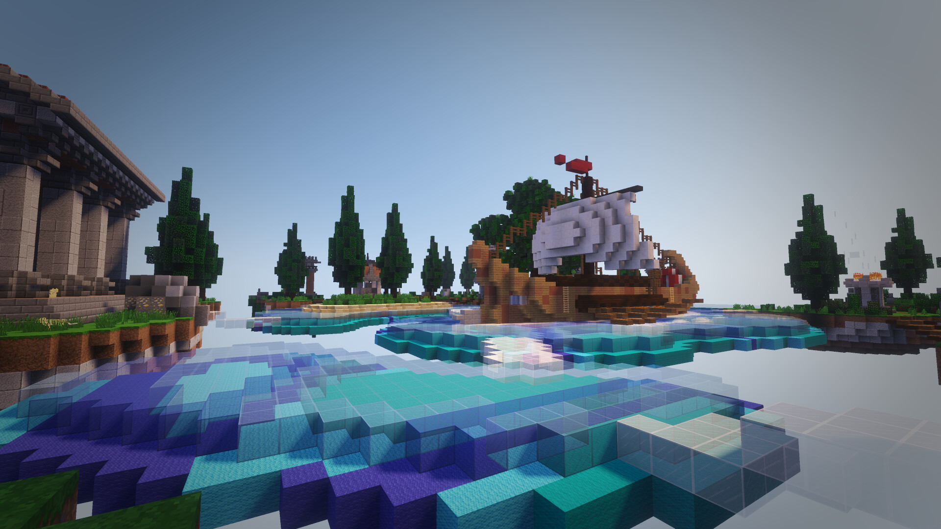 Hellenic Galley Minecraft Map