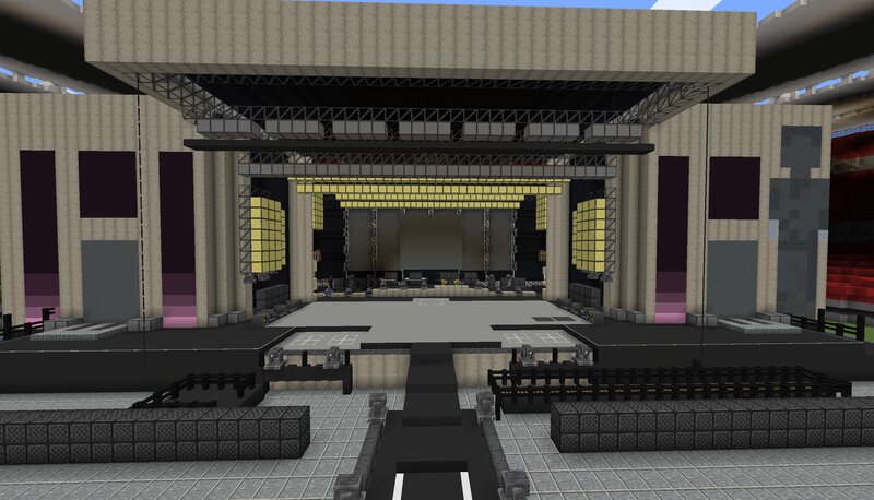 HIStory Tour Stage Live In Vienna 1997 // Minecraft 1.16.3 Minecraft Map