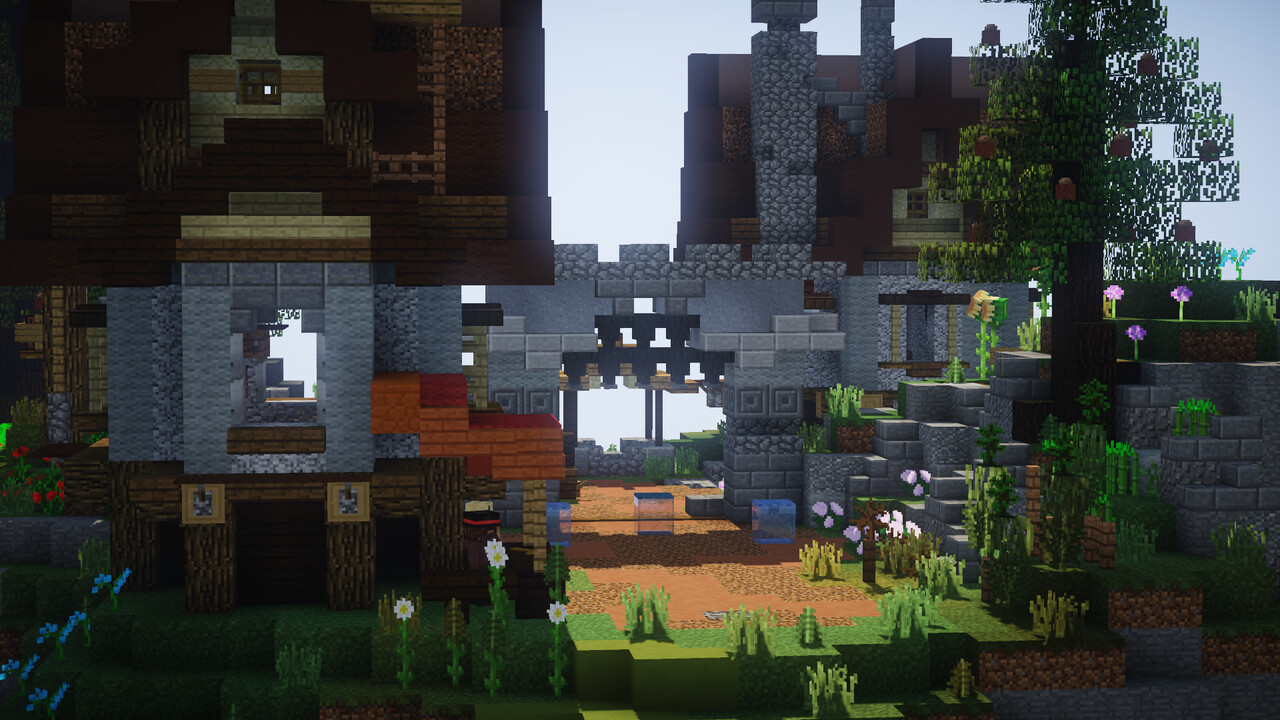 Lobby/Spawn - Under The Castle Minecraft Map