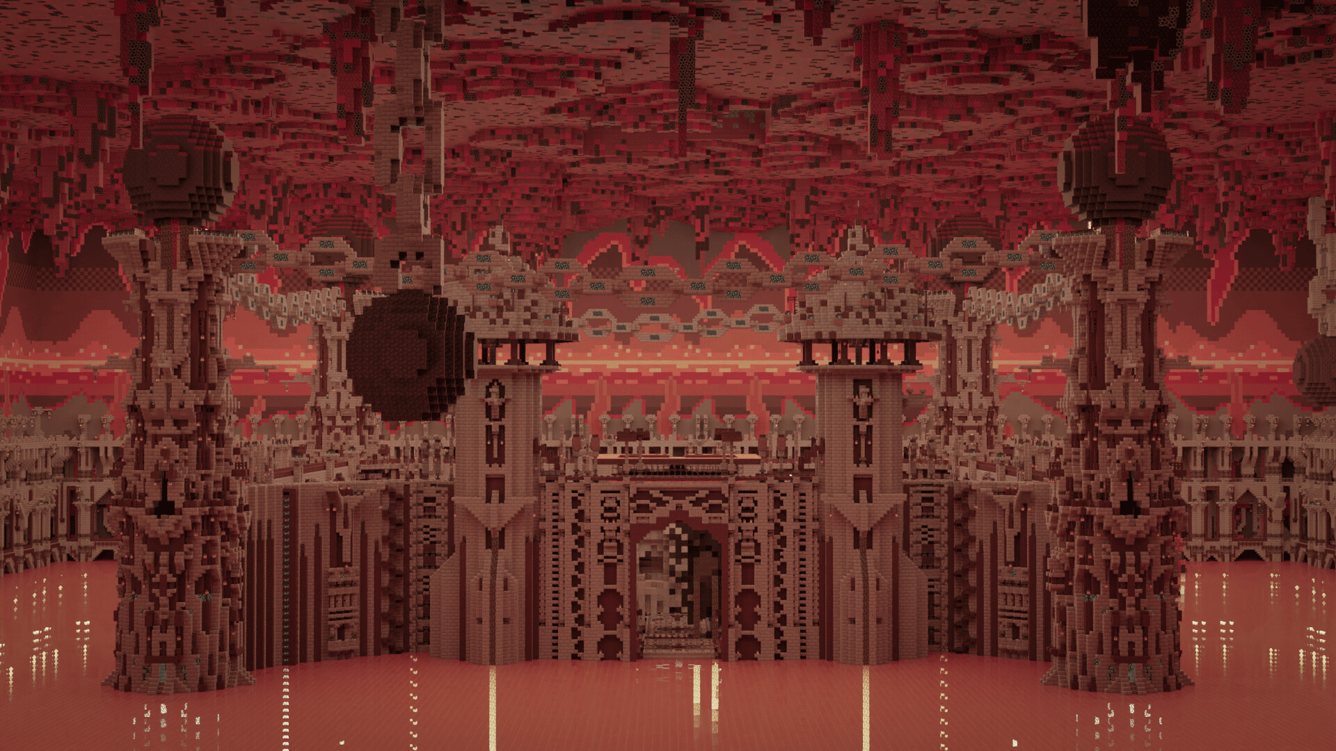 Nether Castle Minecraft Map