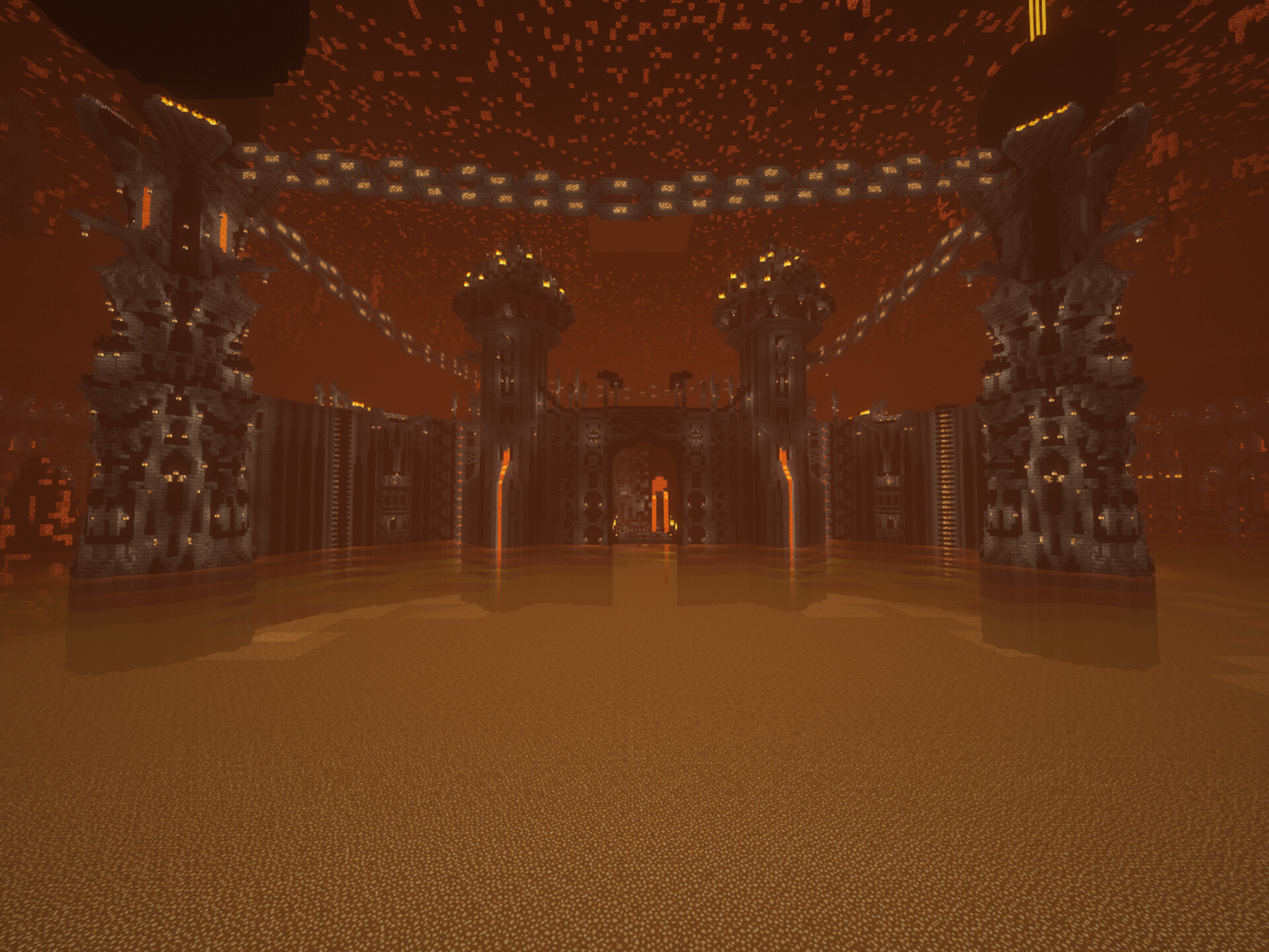 Nether Castle Minecraft Map