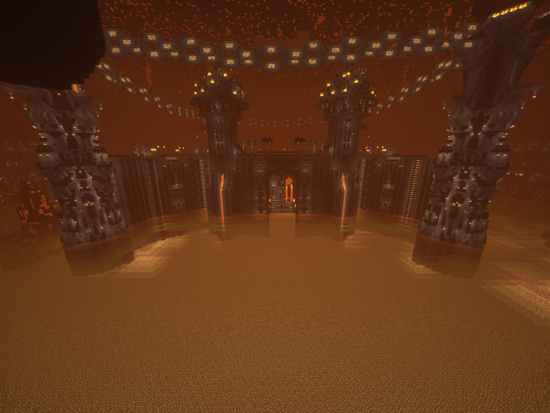 Nether Castle Minecraft Map