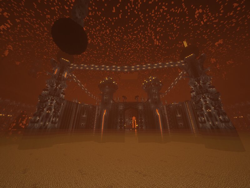 Nether Castle Minecraft Map