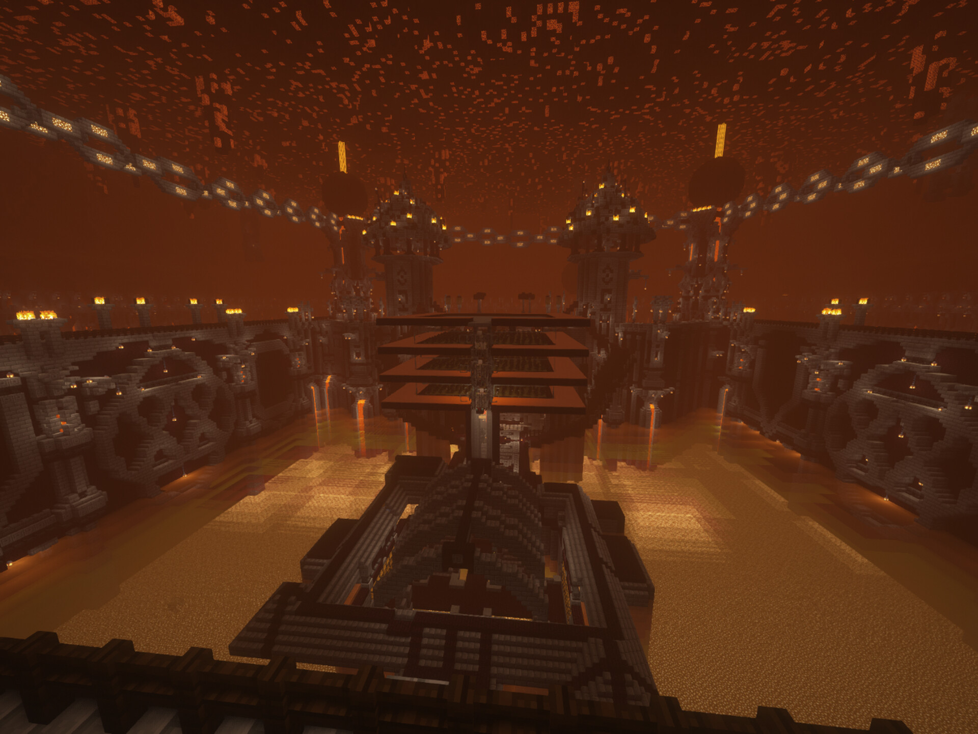 Nether Castle Minecraft Map