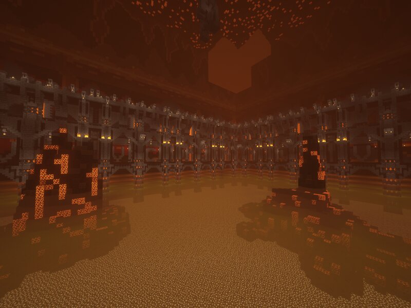 Nether Castle Minecraft Map