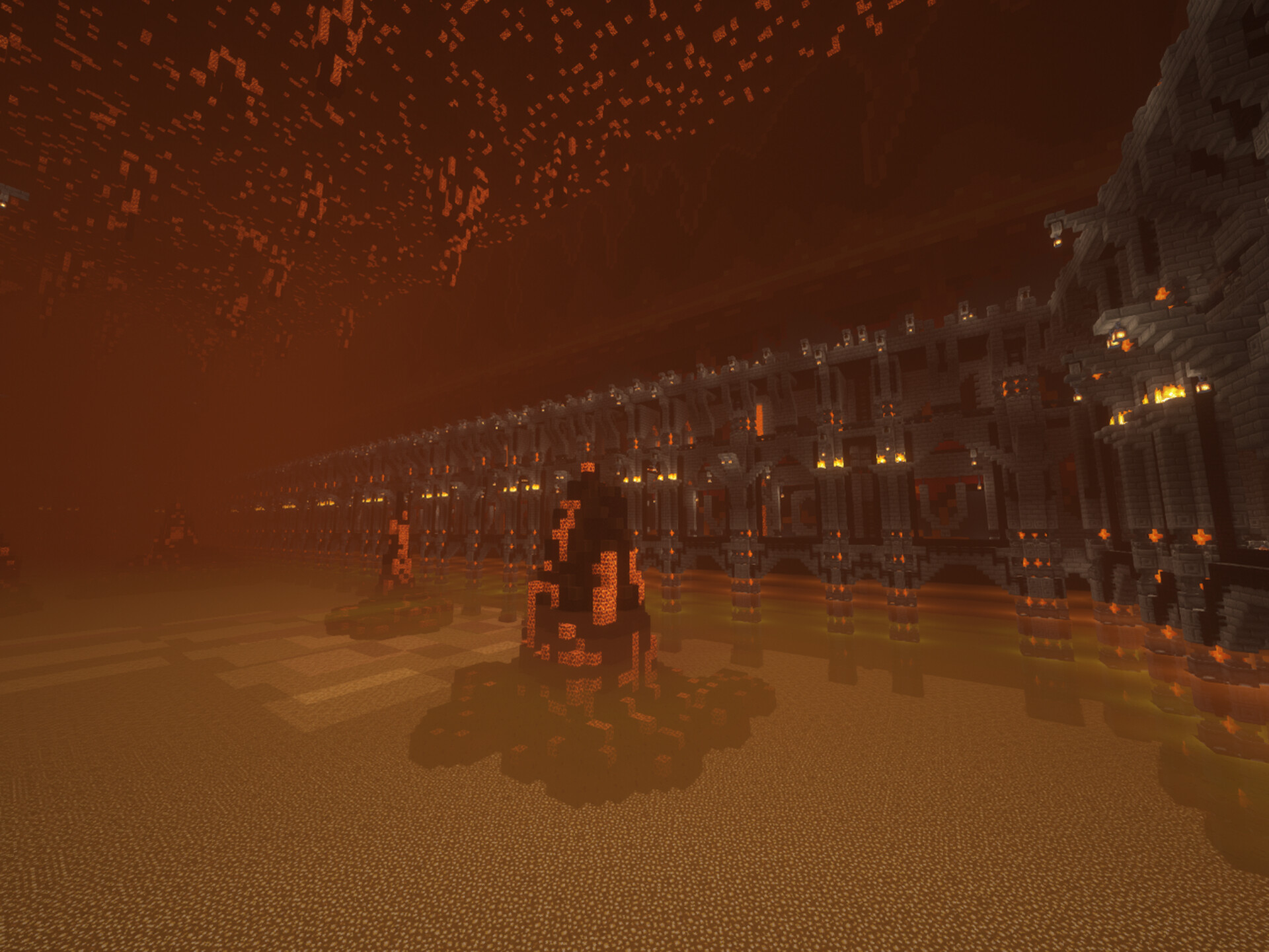 Nether Castle Minecraft Map
