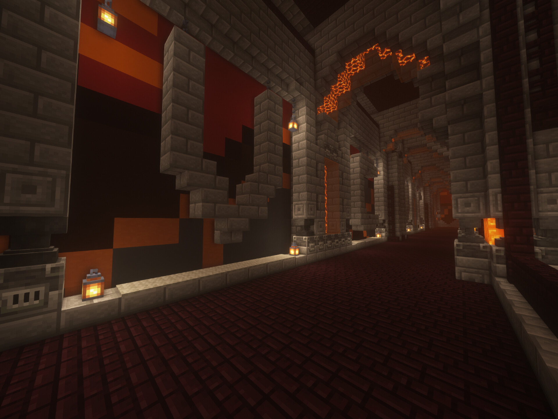 Nether Castle Minecraft Map