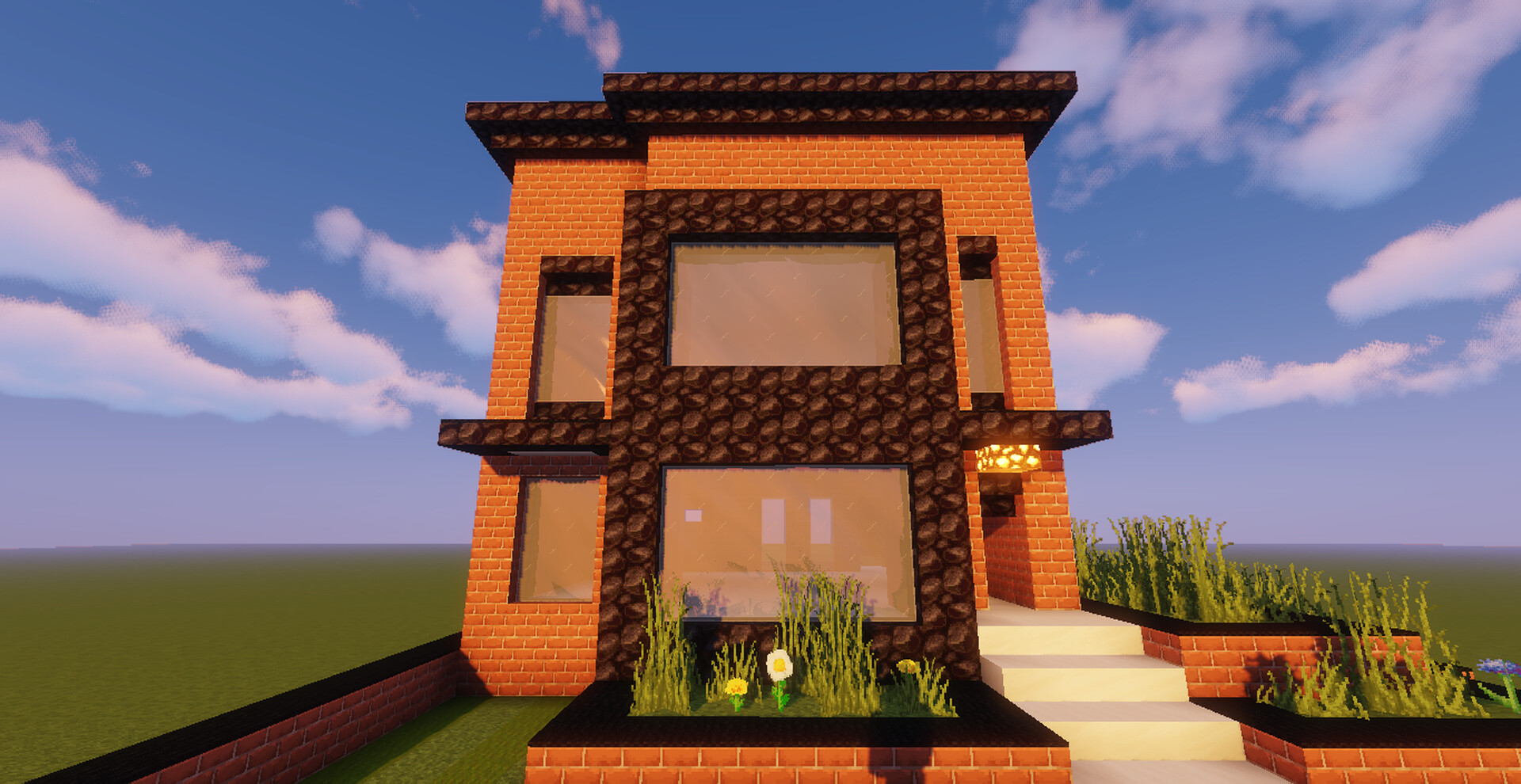 Modern House #90 Map + Schematics Minecraft Map