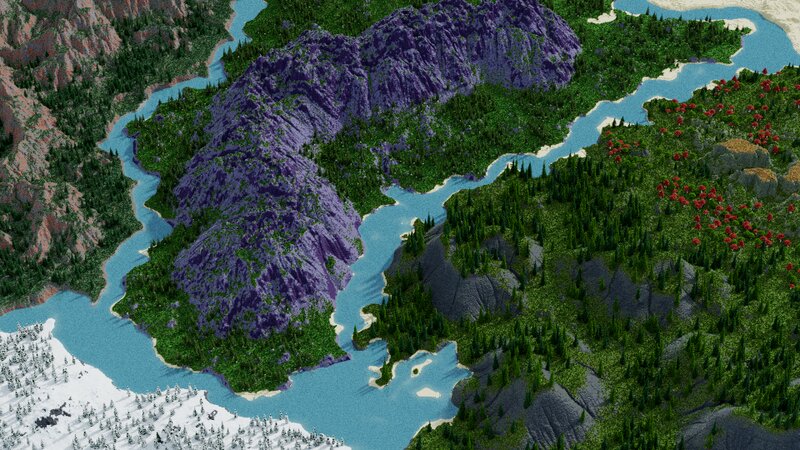 Ohall - 1.17 - multibiome - 3k x 3k Minecraft Map