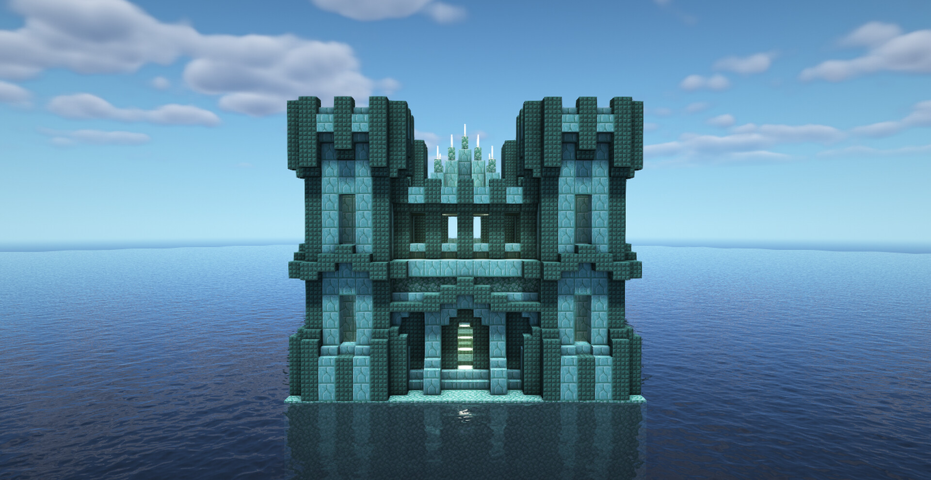 Little Prismarine Fortress Minecraft Map