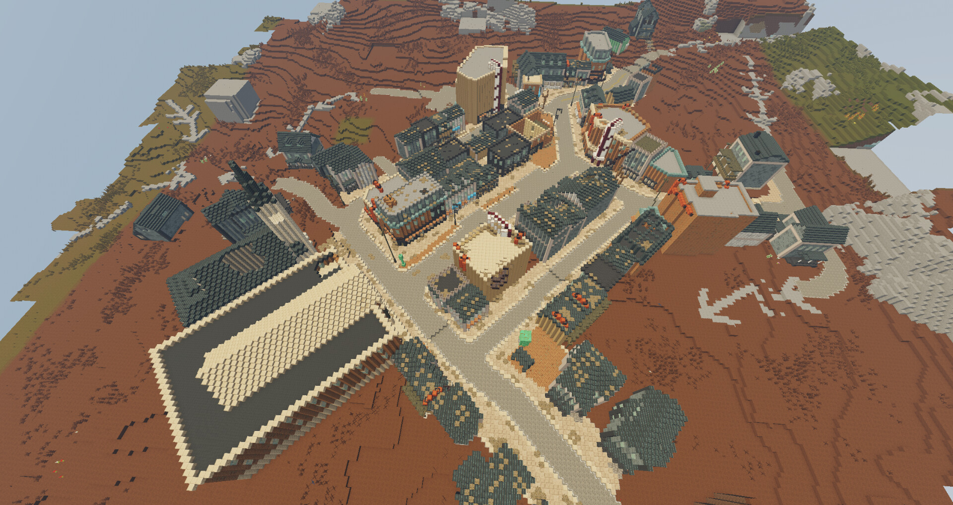 Fallout 4: The Commonwealth Project (transferred again) Minecraft Map