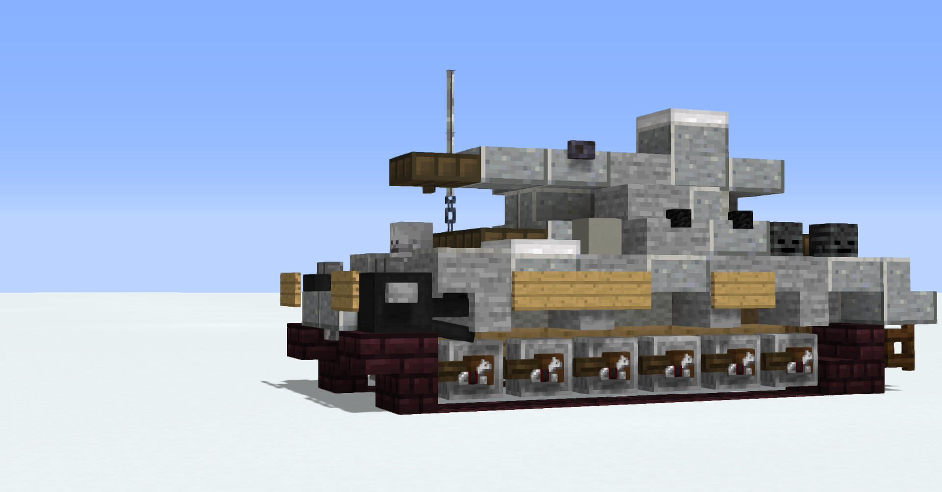 Panzerkampfwagen IV Ausf. D Minecraft Map
