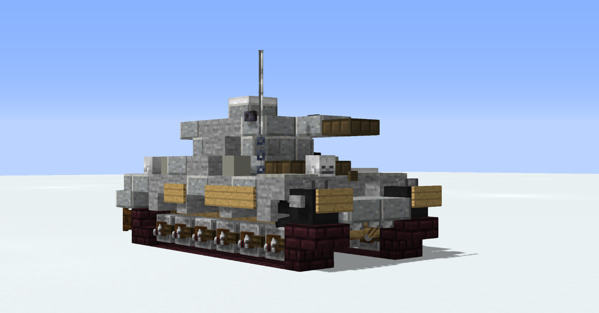 Panzerkampfwagen IV Ausf. D Minecraft Map