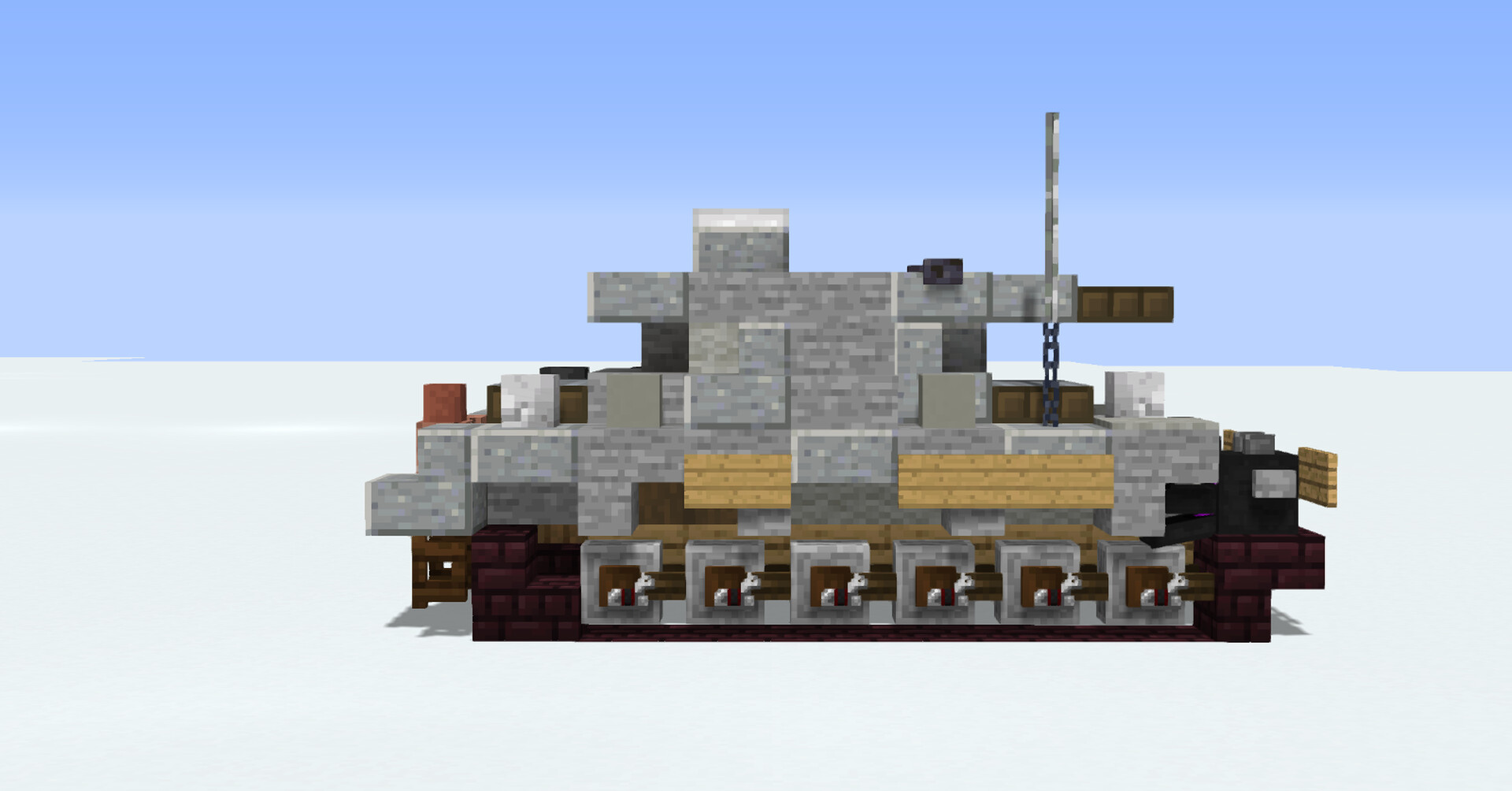 Panzerkampfwagen IV Ausf. D Minecraft Map