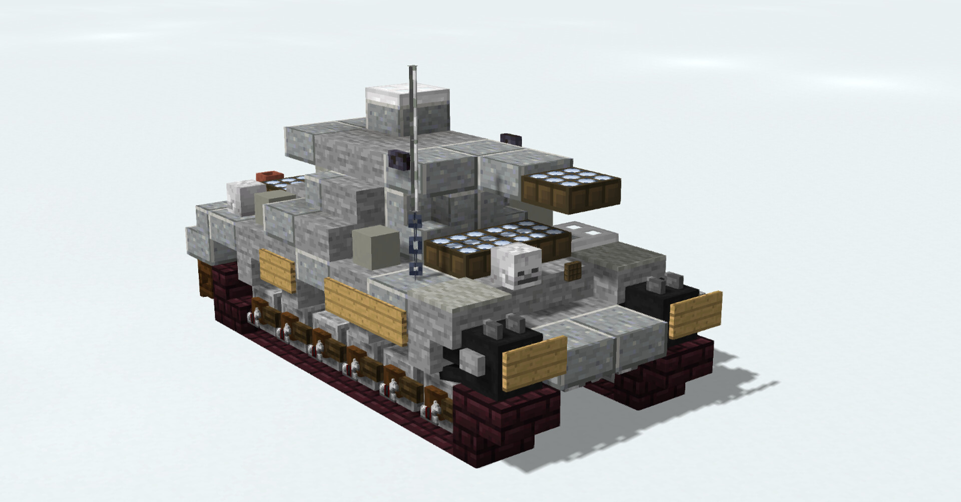 Panzerkampfwagen IV Ausf. D Minecraft Map