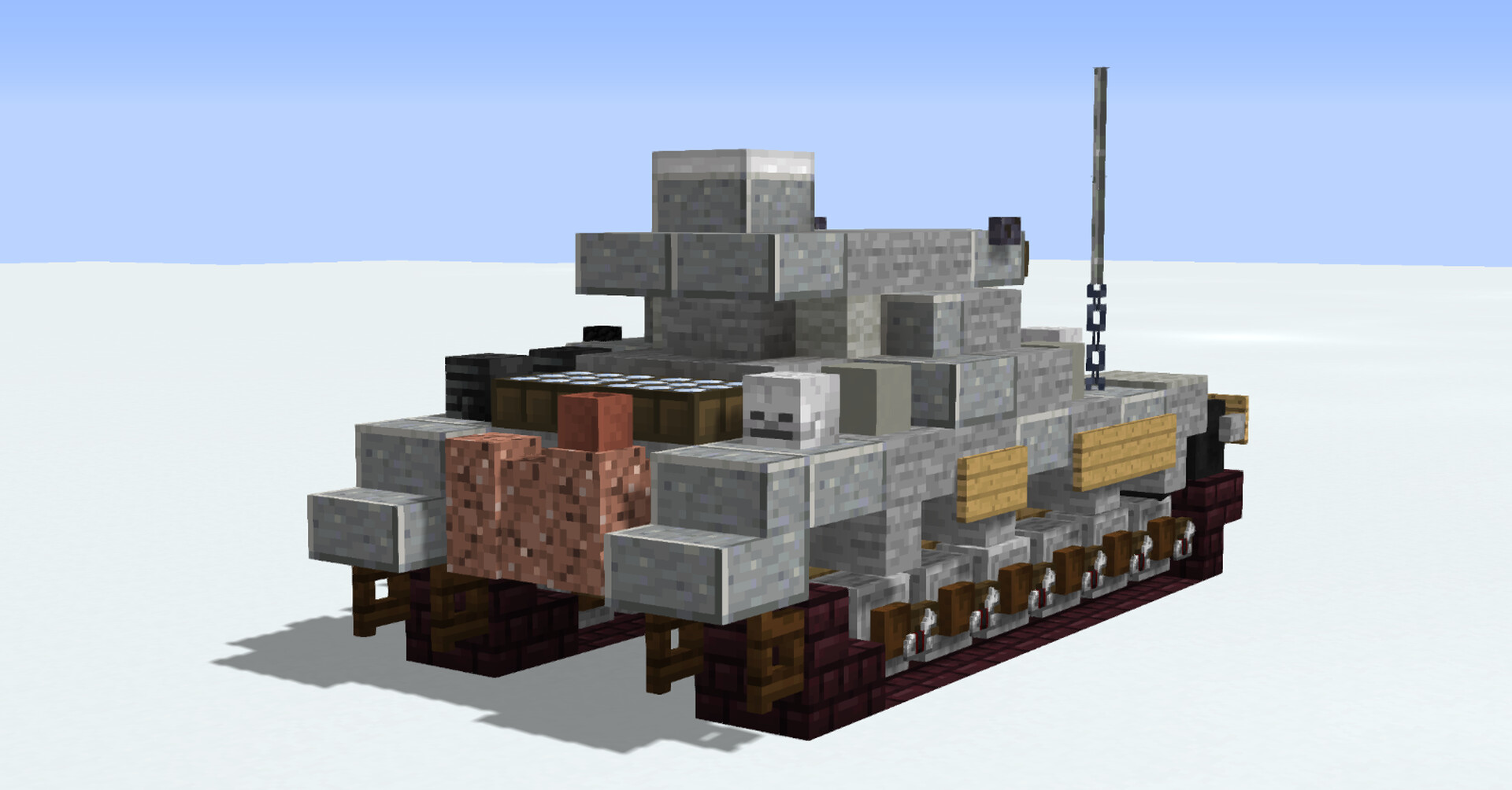 Panzerkampfwagen IV Ausf. D Minecraft Map