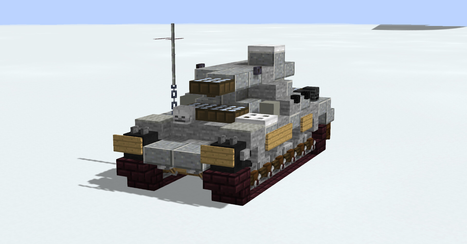 Panzerkampfwagen IV Ausf. D Minecraft Map