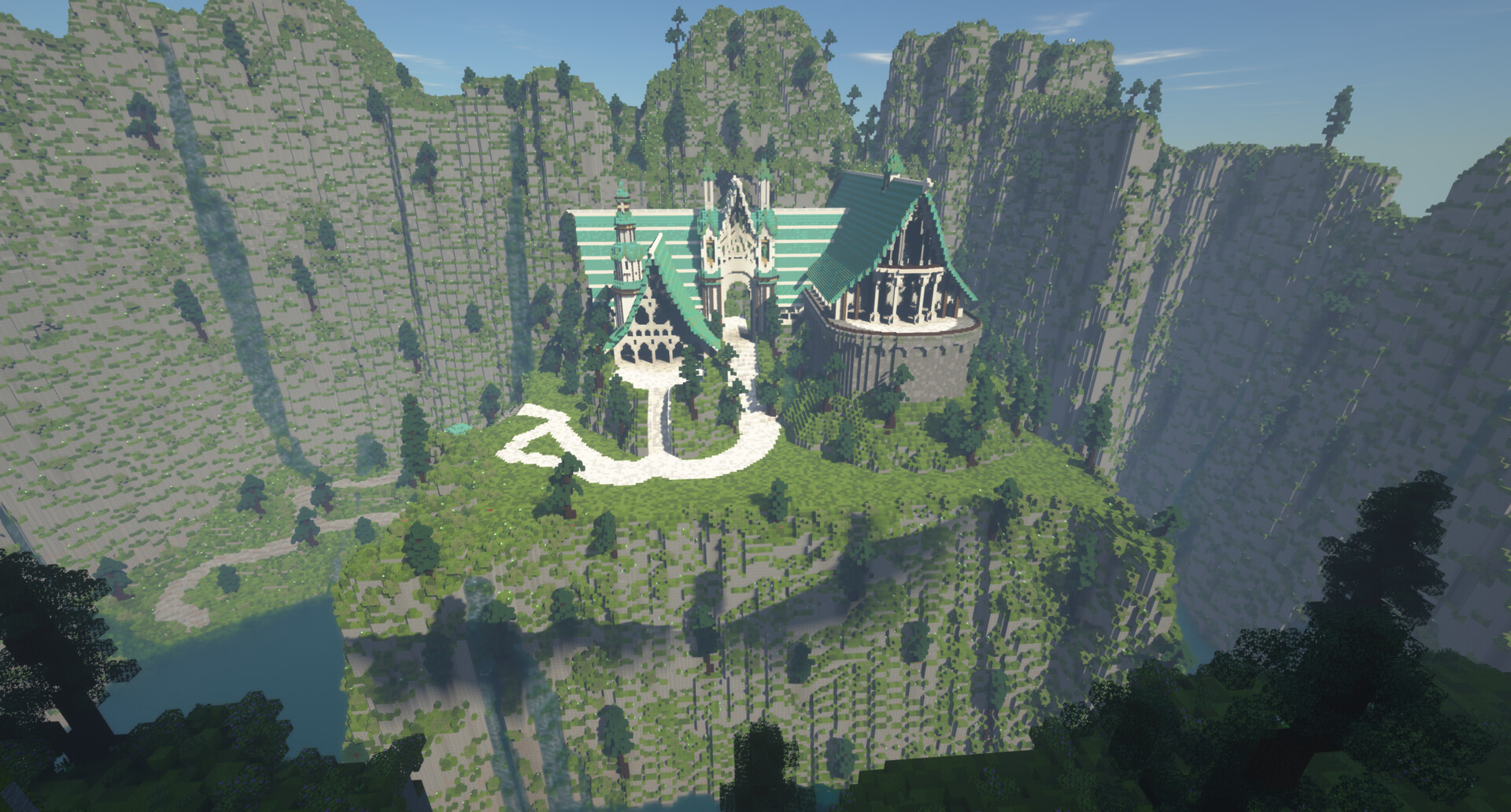 Fantasy Map - Rivendell [Lord of the Rings] Minecraft Map