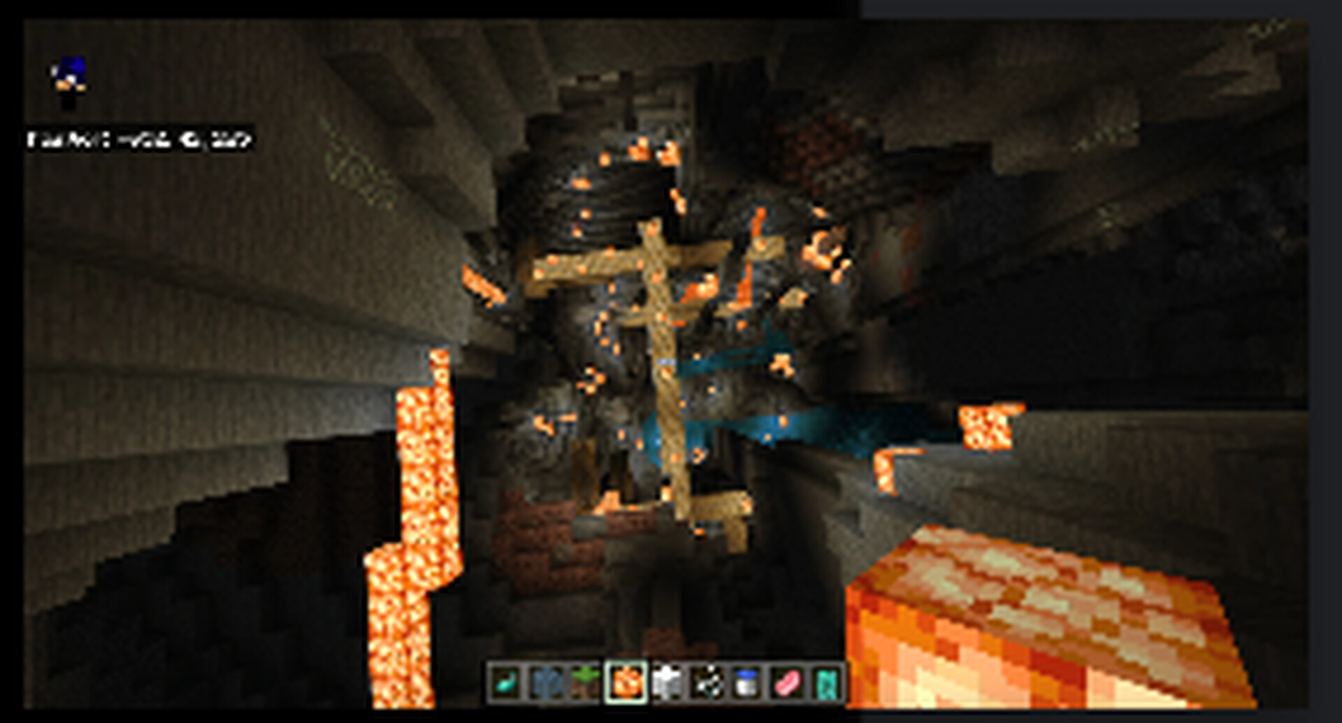 Crazy cave Minecraft Map