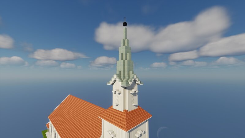 Lørnes Kirke/Lørnes Church | 1800s Norwegian Church Minecraft Map