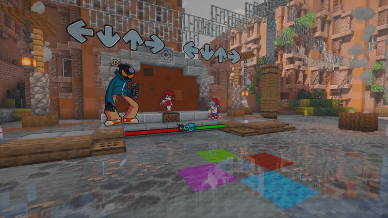 Friday Night Funkin' vs Whitty [1.16.5 Optifine] Minecraft Map