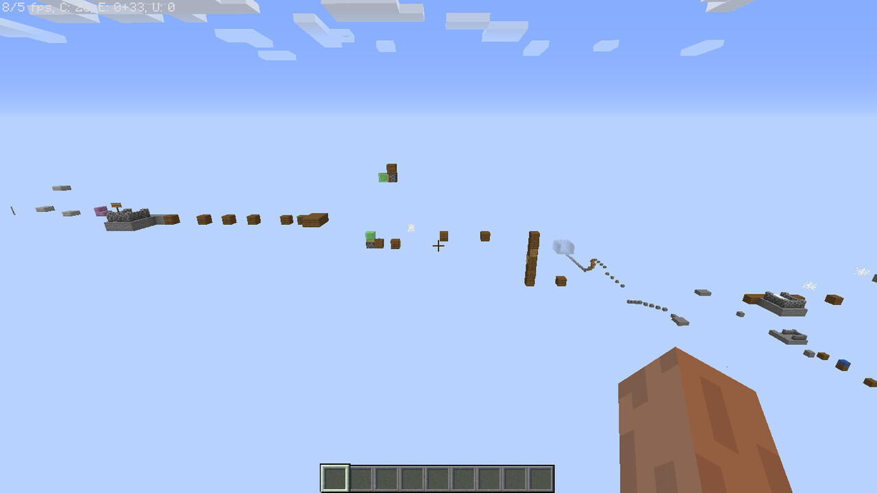 Easy Parkour Minecraft Map