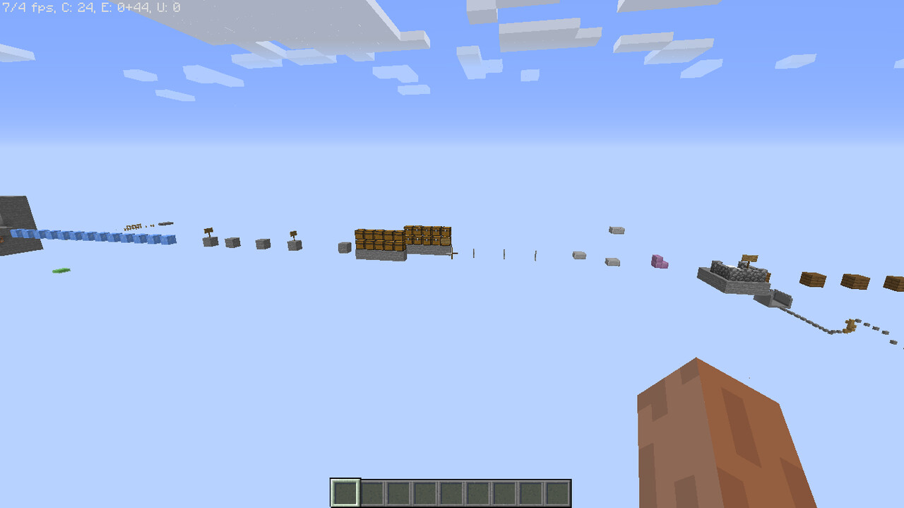 Easy Parkour Minecraft Map