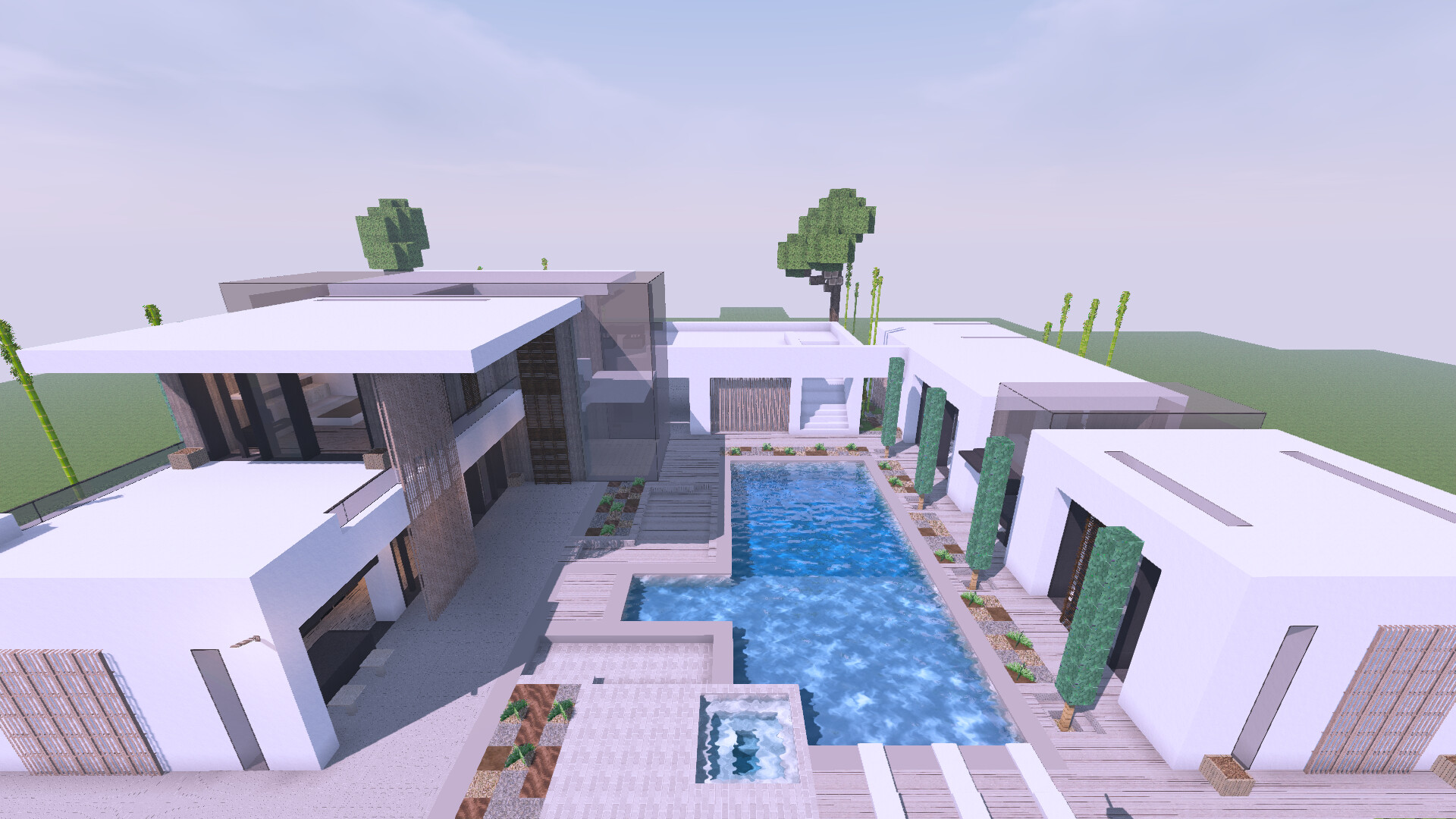 𝙈𝙤𝙙𝙚𝙧𝙣 𝘾𝙤𝙣𝙘𝙚𝙥𝙩 𝙃𝙤𝙪𝙨𝙚 Minecraft Map