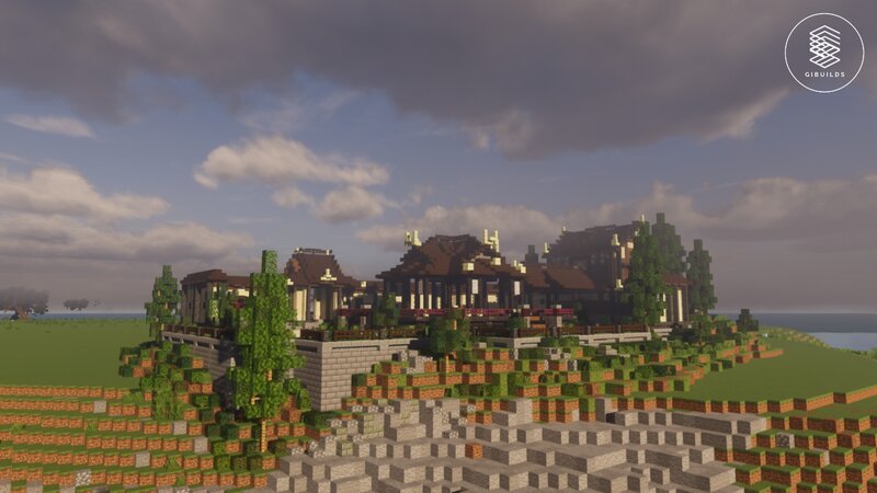 Kamisato Estate | Genshin Impact (Inazuma) Minecraft Map