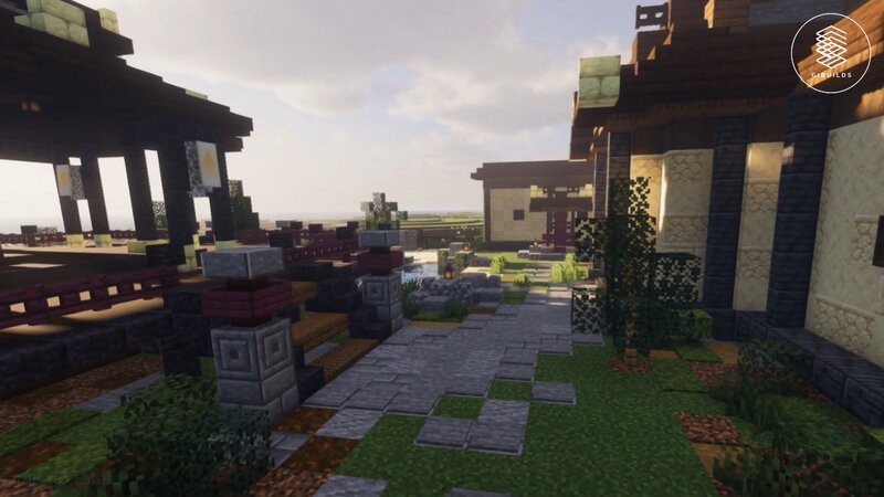 Kamisato Estate | Genshin Impact (Inazuma) Minecraft Map