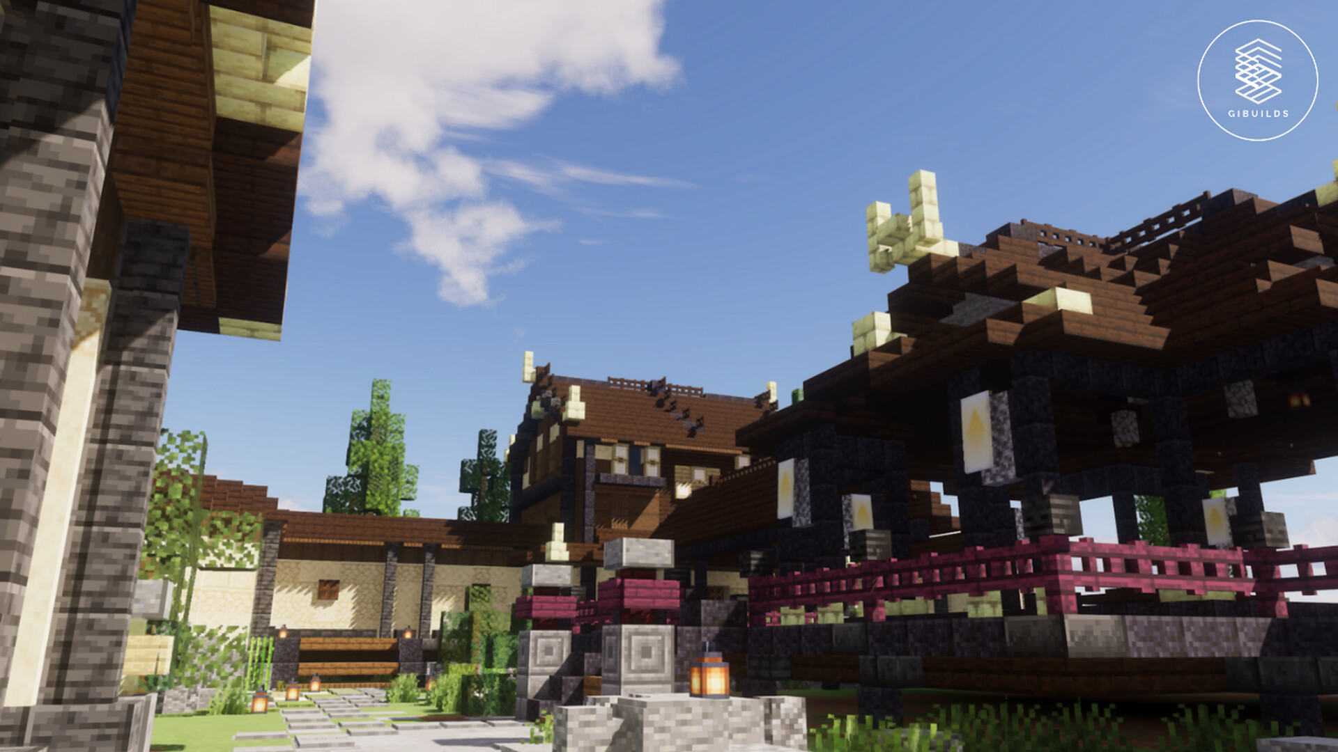 Kamisato Estate | Genshin Impact (Inazuma) Minecraft Map