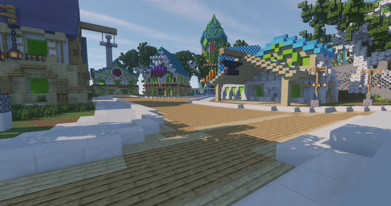 Lake Town Minecraft Map