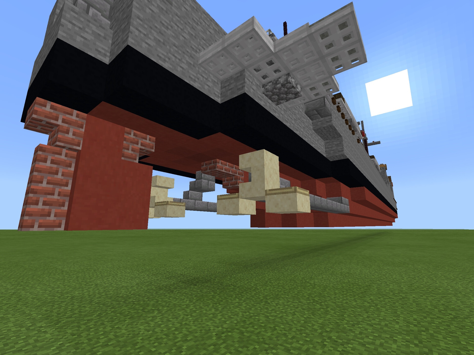 Wickes class destroyer Minecraft Map