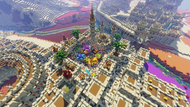 Arabic Bazaar/Market + Mosque - Al-Kazar Minecraft Map