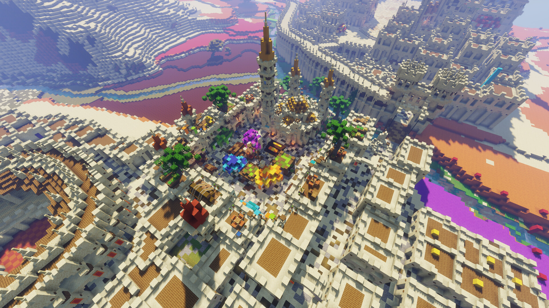 Arabic Bazaar/Market + Mosque - Al-Kazar Minecraft Map