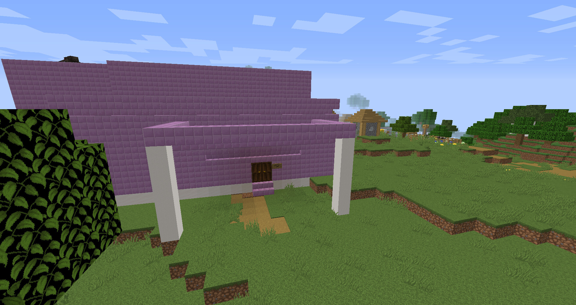 Purpur resort and hotel Minecraft Map