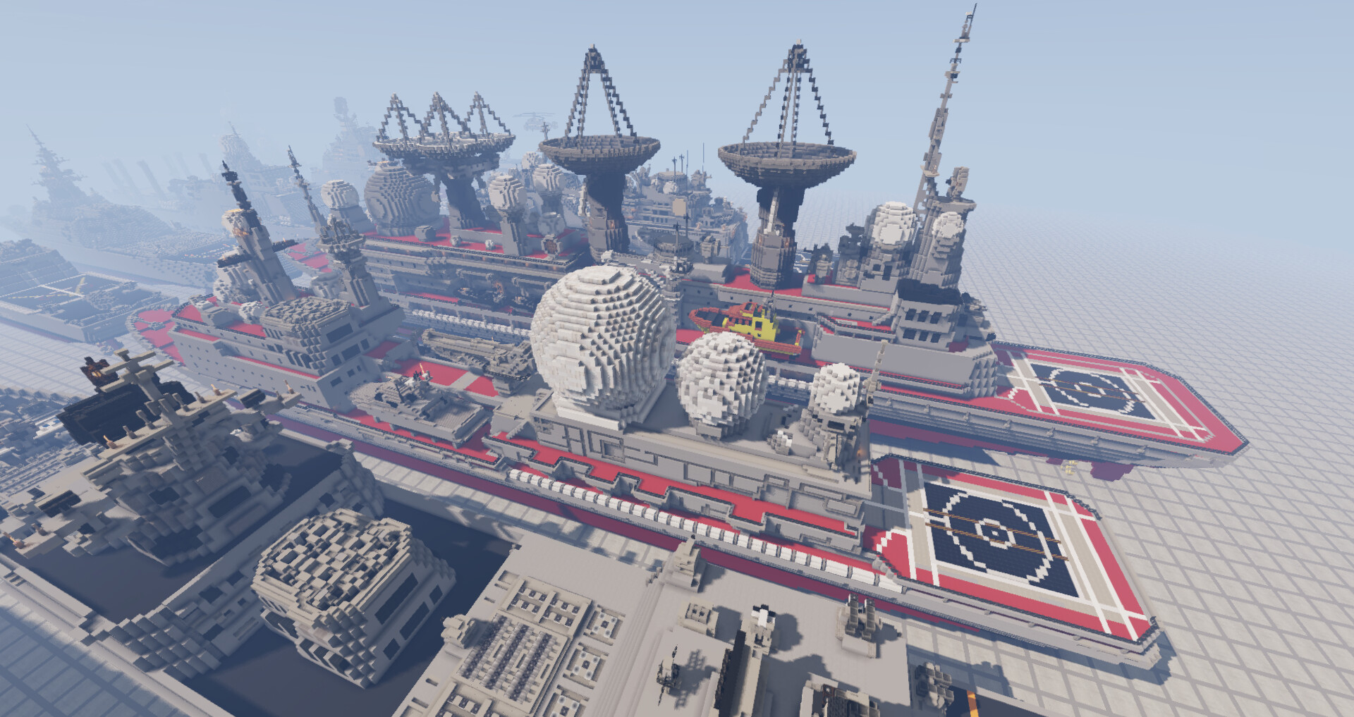 Soviet Tracking, Spy ship Minecraft Map