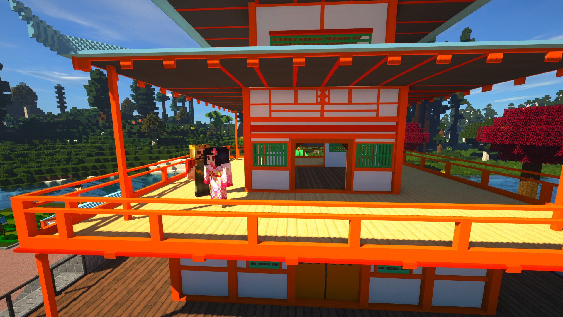Minecraft Japanese Temple Minecraft Map
