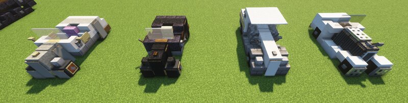 Old cars pack Minecraft Map