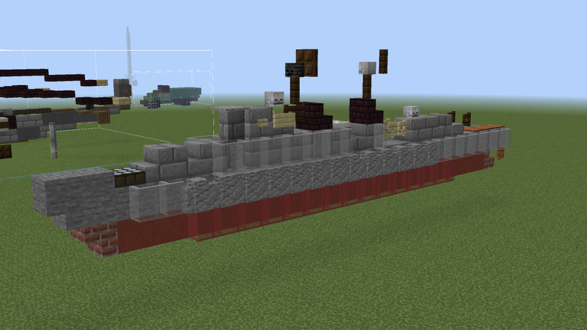 1:5 scale Ship collection 1 Minecraft Map