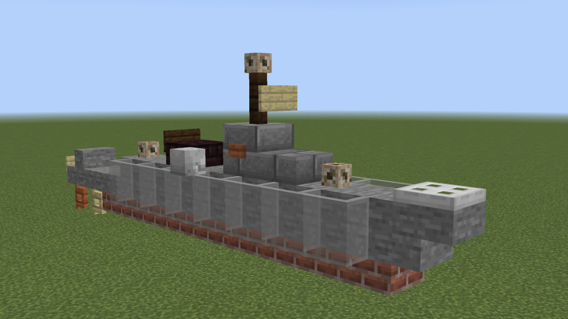 1:5 scale Ship collection 1 Minecraft Map