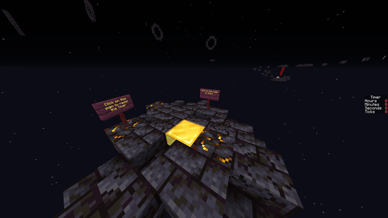 Void Parkour Minecraft Map