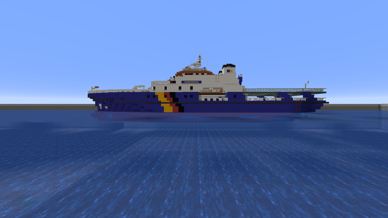 Custom Police Boat Minecraft Map