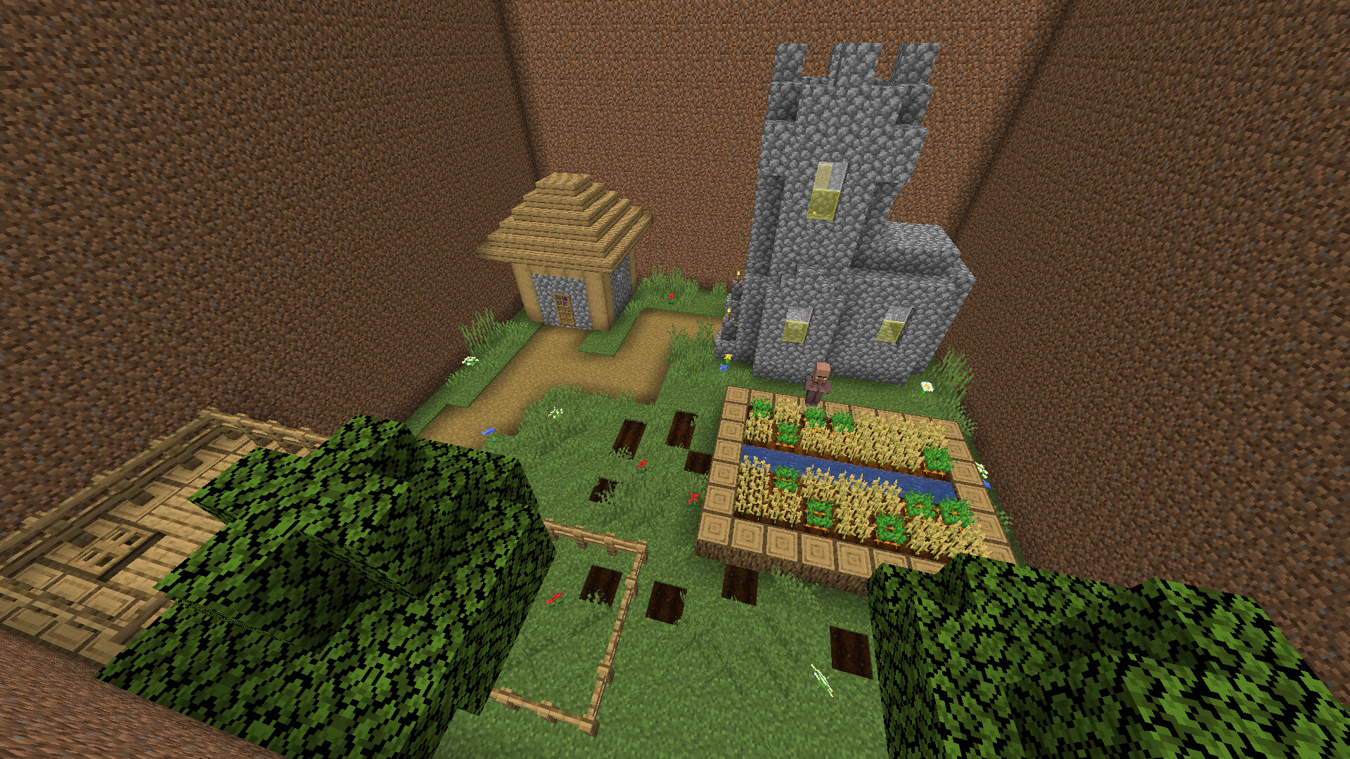 5 Buttons Of Biomes Minecraft Map