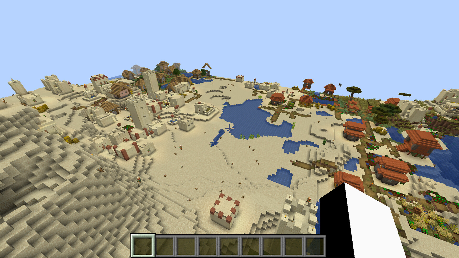 Most epic village seed in 1.17 Minecraft Map