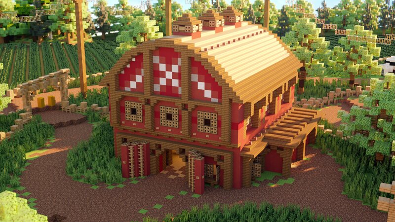 Farm Racers | Client Work/Collaboration With 57Digital Minecraft Map
